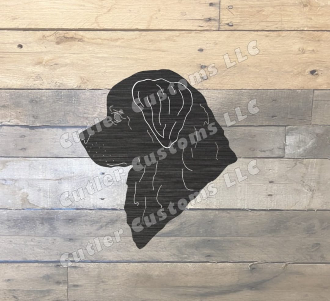 Black Lab / .dxf .svg Digital Download Laser Cnc Plasma Router Waterjet ...