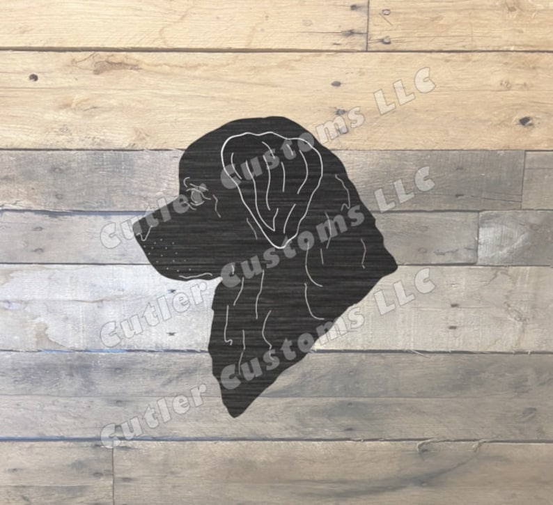Black Lab / .dxf .svg Digital Download Laser Cnc Plasma Router - Etsy