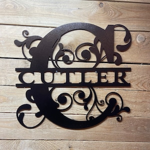 Personalized MONOGRAM Sign Home Decor Housewarming Wedding Gift - Etsy