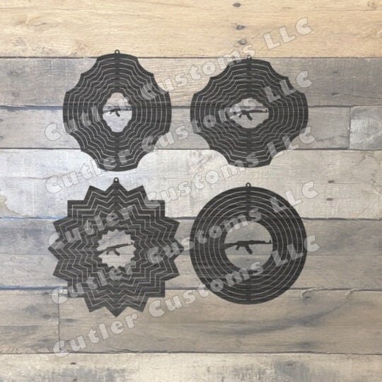 Ak 47 Wind Spinner / .dxf .svg Digital Download Laser Cnc - Etsy