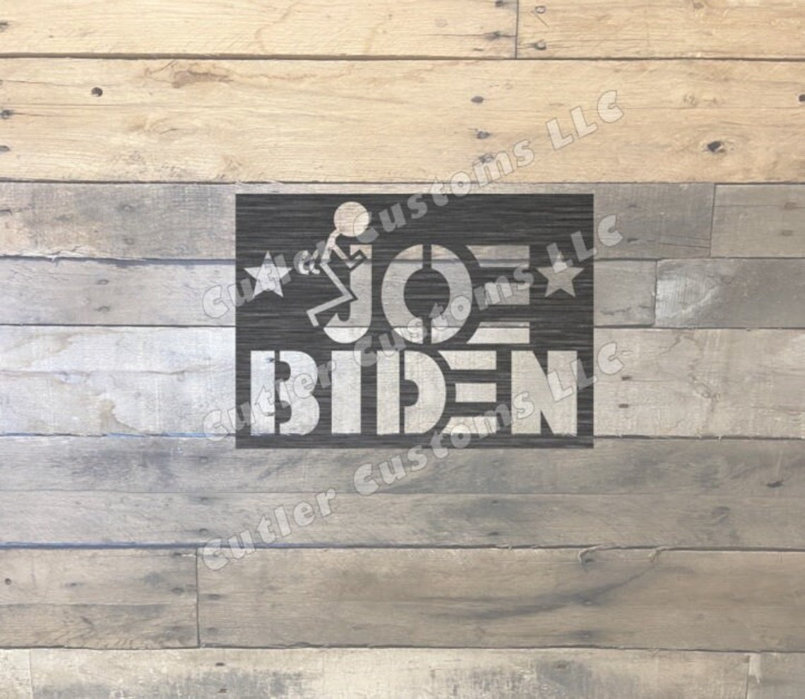 FJB Yard Sign Election Sign / .dxf .svg Digital Download Laser - Etsy