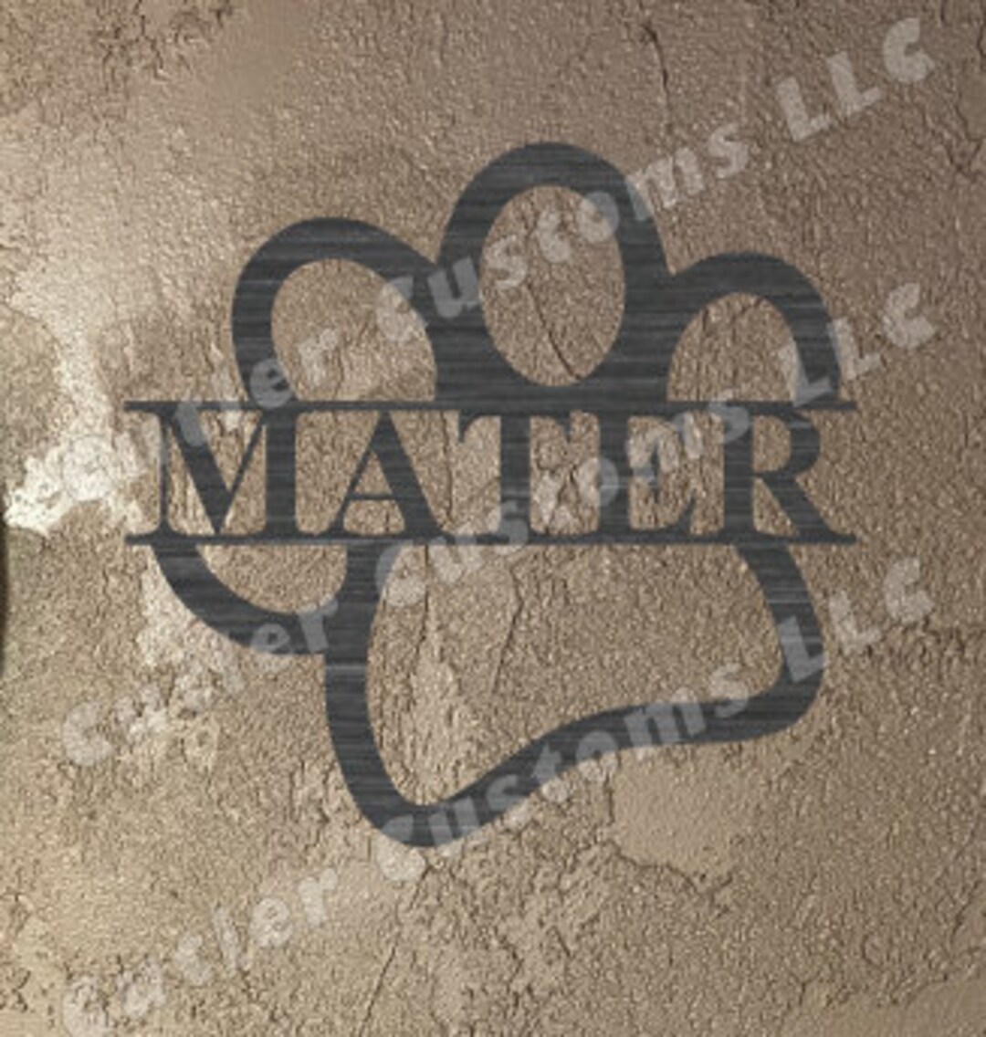 Personalized DOG PAW / MONOGRAM Sign / Home Decor / Birthday ...