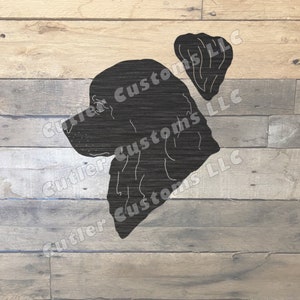 Black Lab / .dxf .svg Digital Download Laser Cnc Plasma Router Waterjet ...