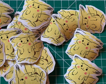 Surprised Pikachu Sticker Pokemon Sticker Pikachu Meme - Etsy