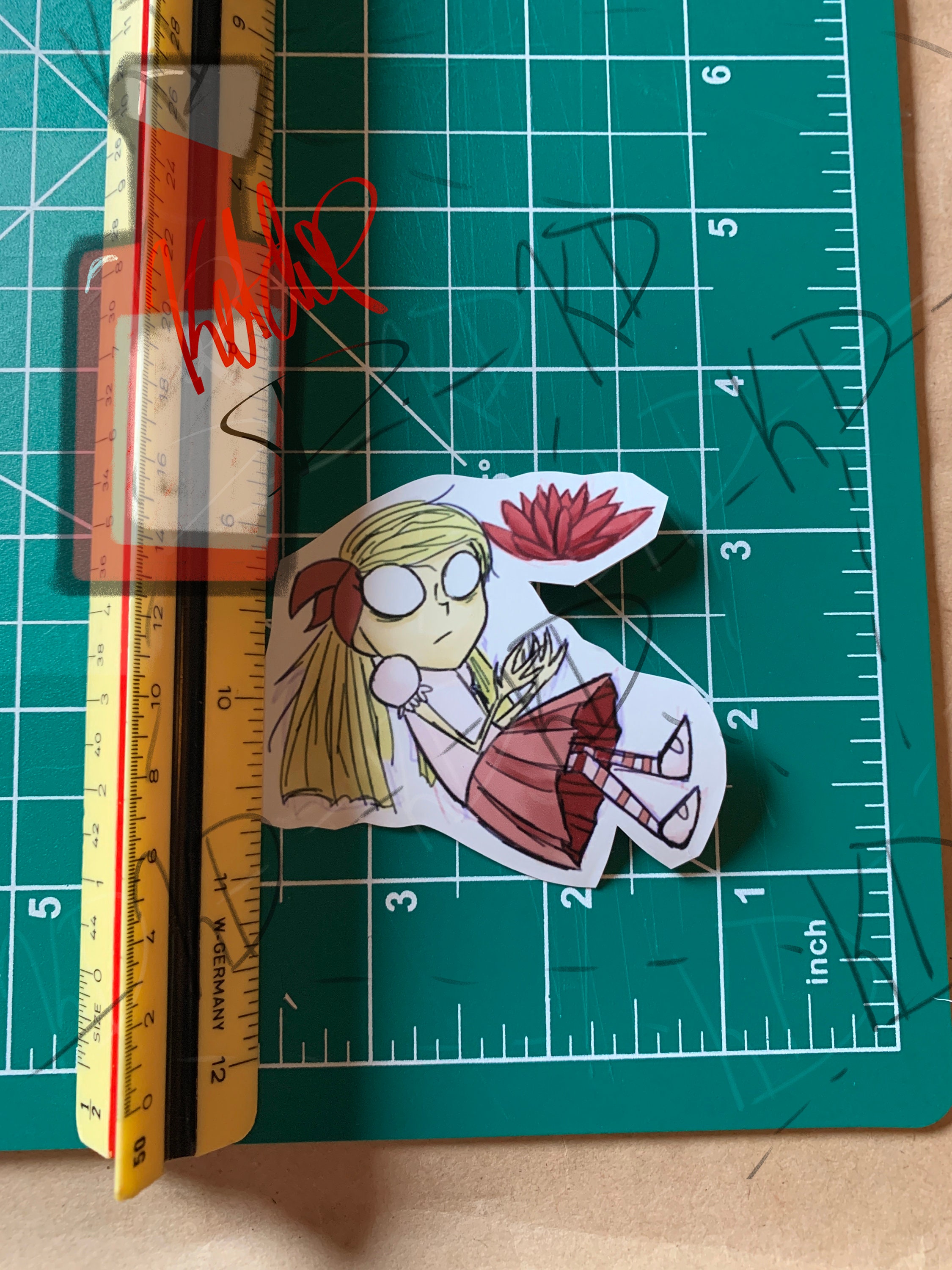 Don't Starve - Wendy Sticker - Etsy