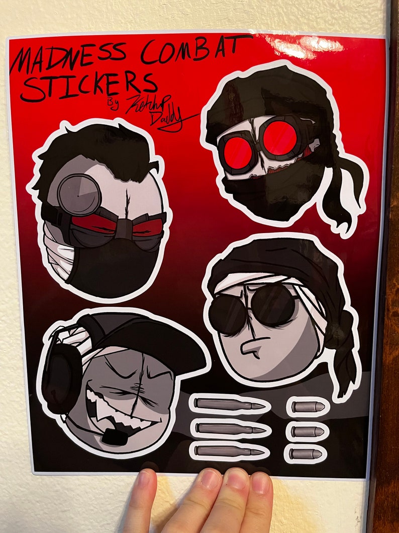 Madness Combat Main 4 Set - Etsy