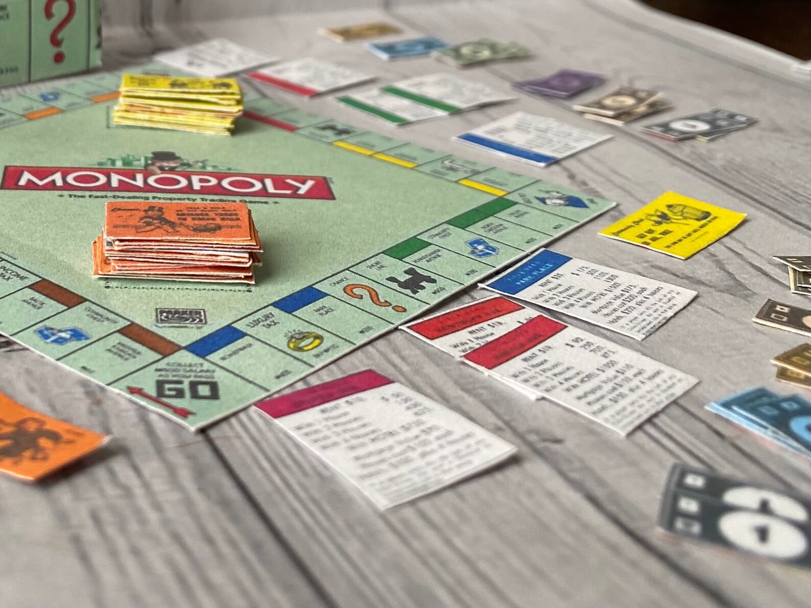 Miniature Monopoly digital download 1/6 scale | Etsy