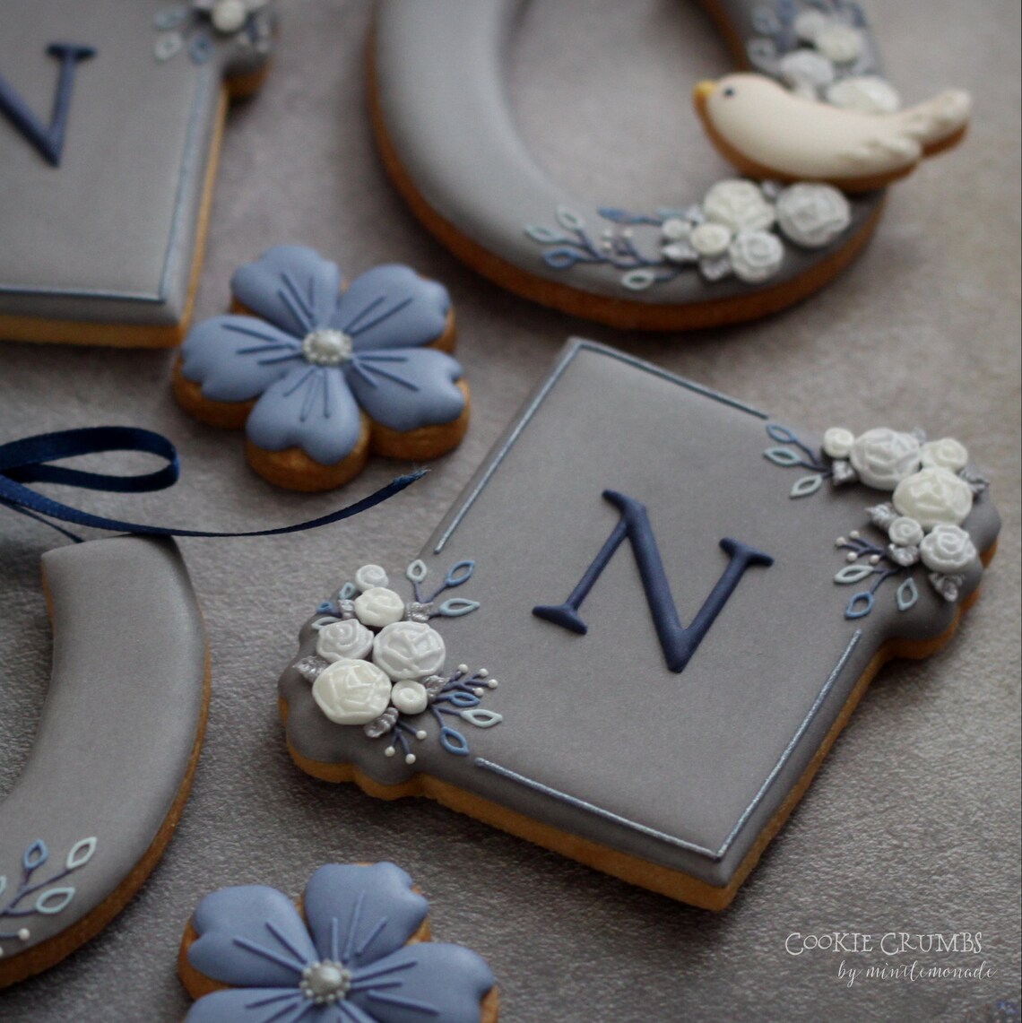 Cookie Crumbs Flower Plaque Cookie Cutter 00355 - Etsy