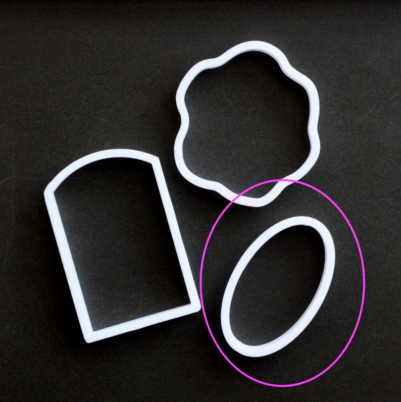 Cookie Crumbs] Oval Cookie Cutter (00320) - Etsy