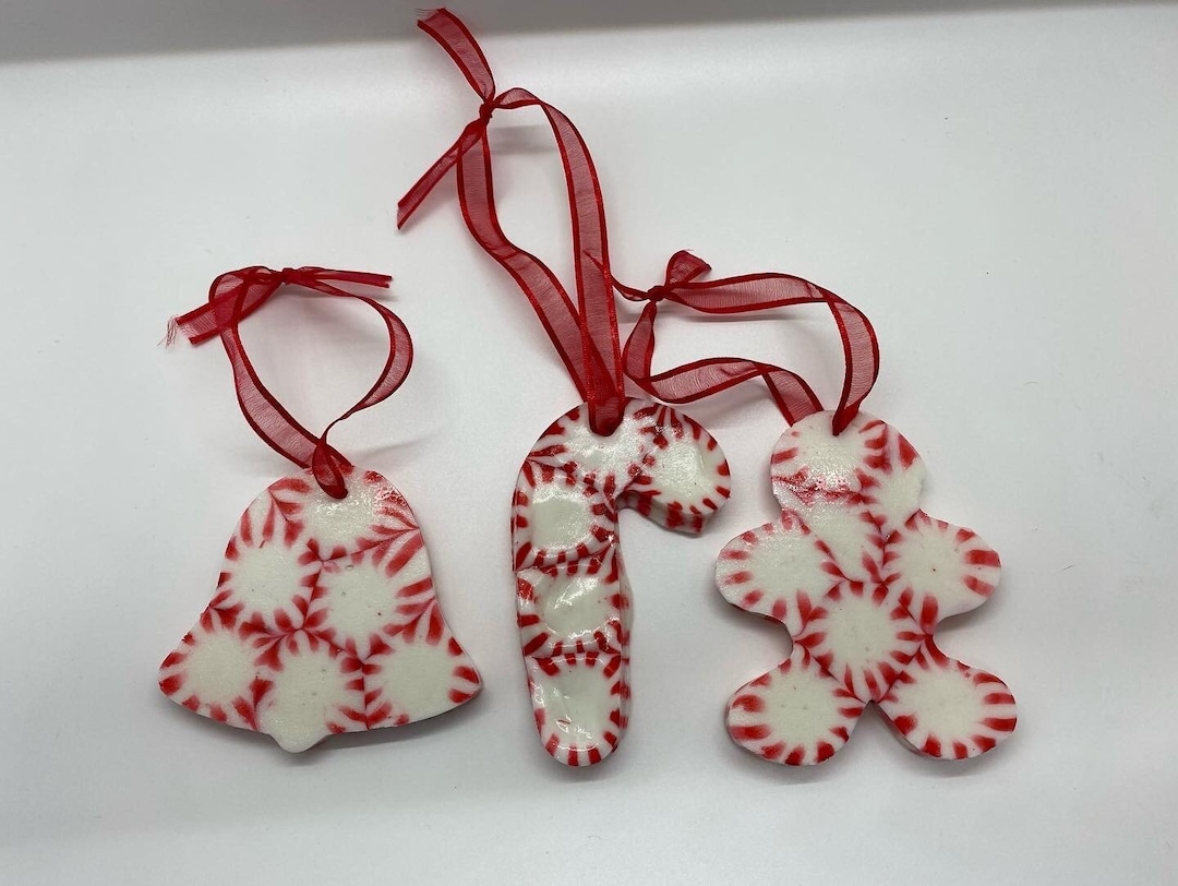 Peppermint Candy Christmas Ornaments - Etsy