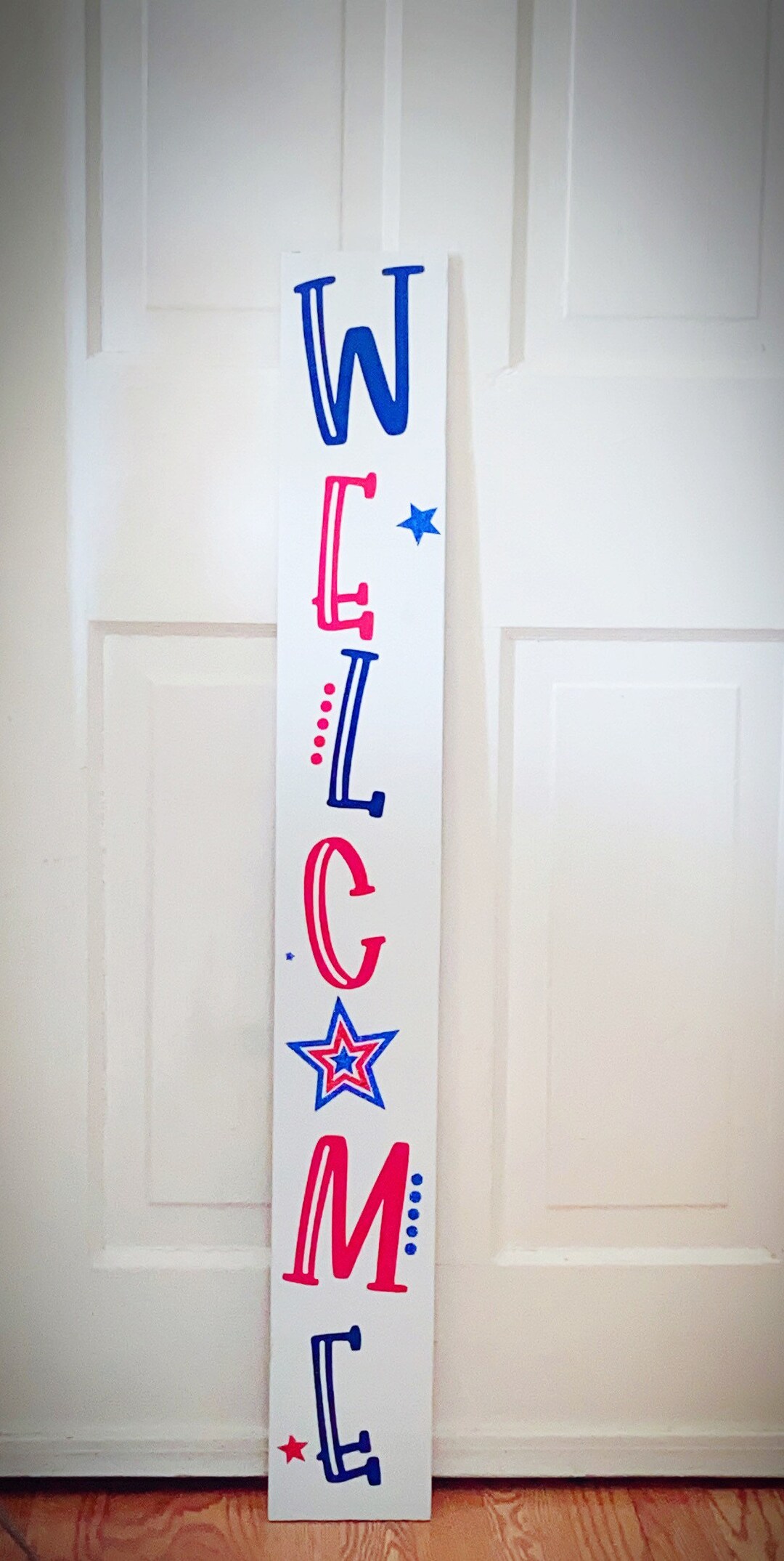 Patriotic Welcome Sign - Etsy