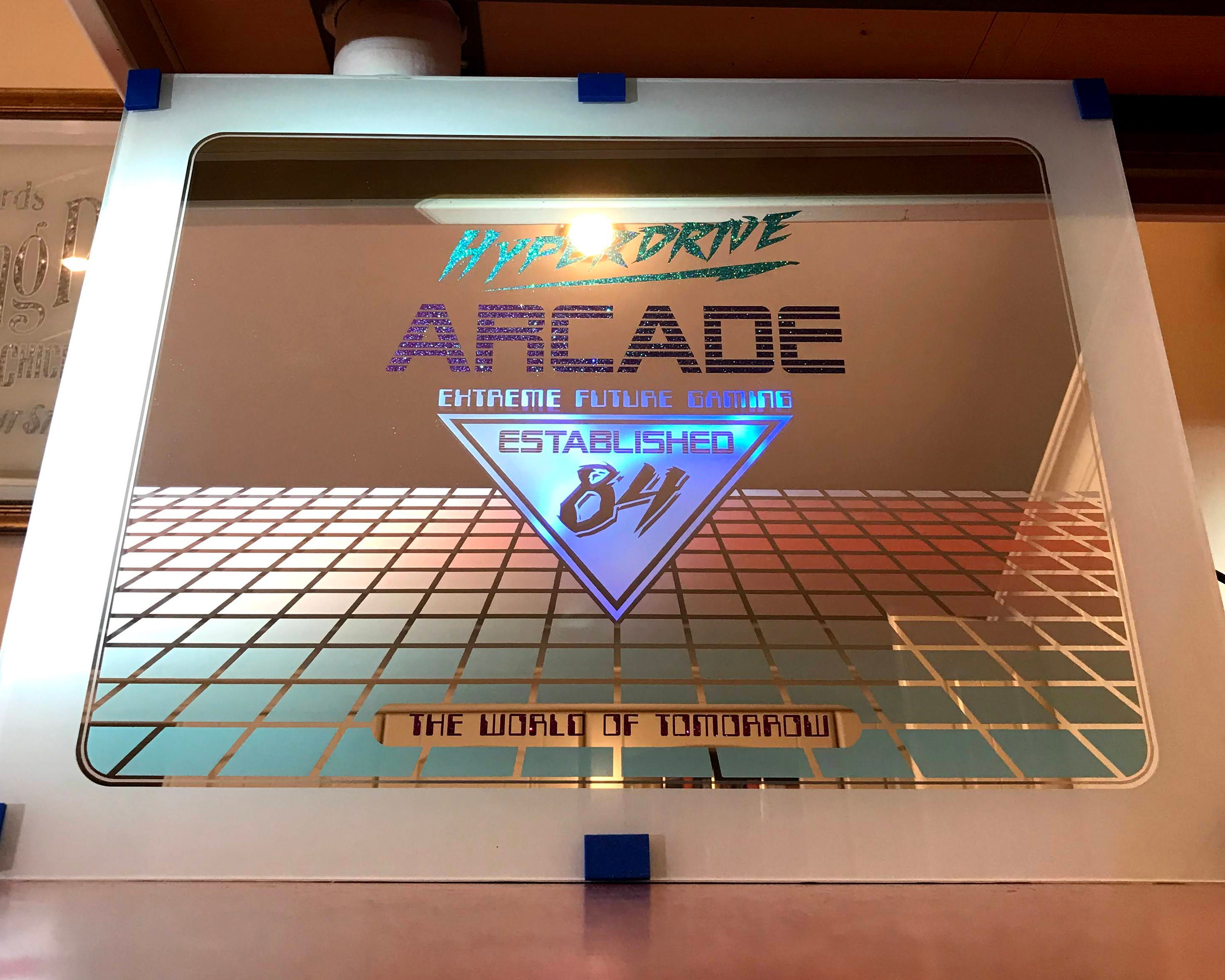 80's Arcade Sign Vector Template. - Etsy Australia