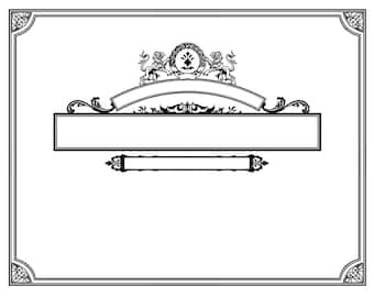 Happy Gilder Bar Mirror Vector Template. | Etsy