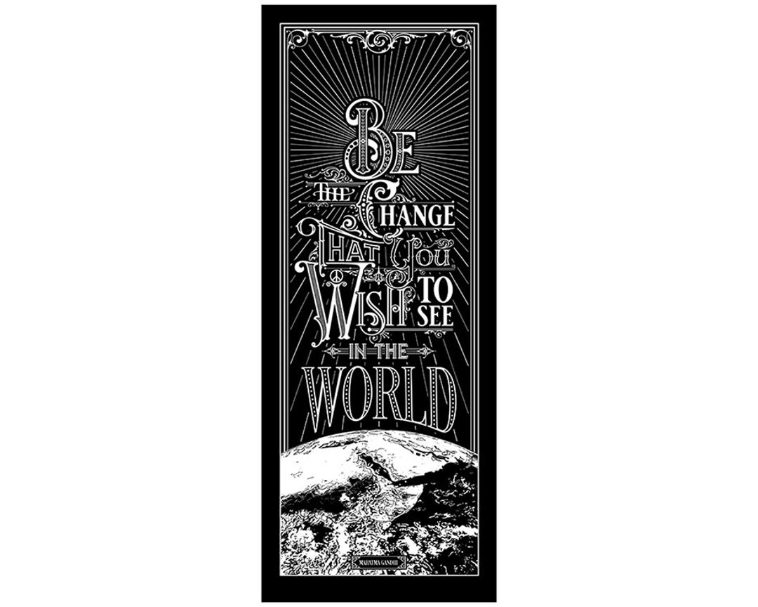 Happy Gilder Mahatma Gandhi Quote Vector Template. - Etsy