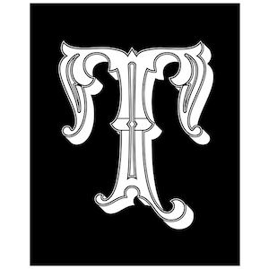 Happy Gilder Letter T Vector Template - Etsy