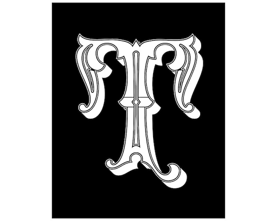 Happy Gilder Letter T Vector Template - Etsy