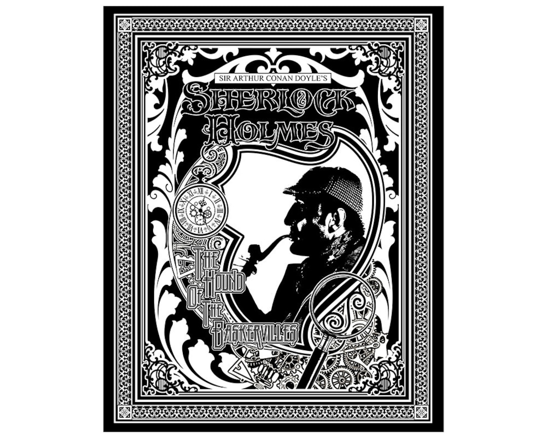 Hound of the Baskervilles Vector Template. - Etsy