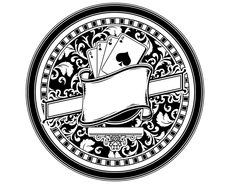 Poker Table Vector Template. - Etsy