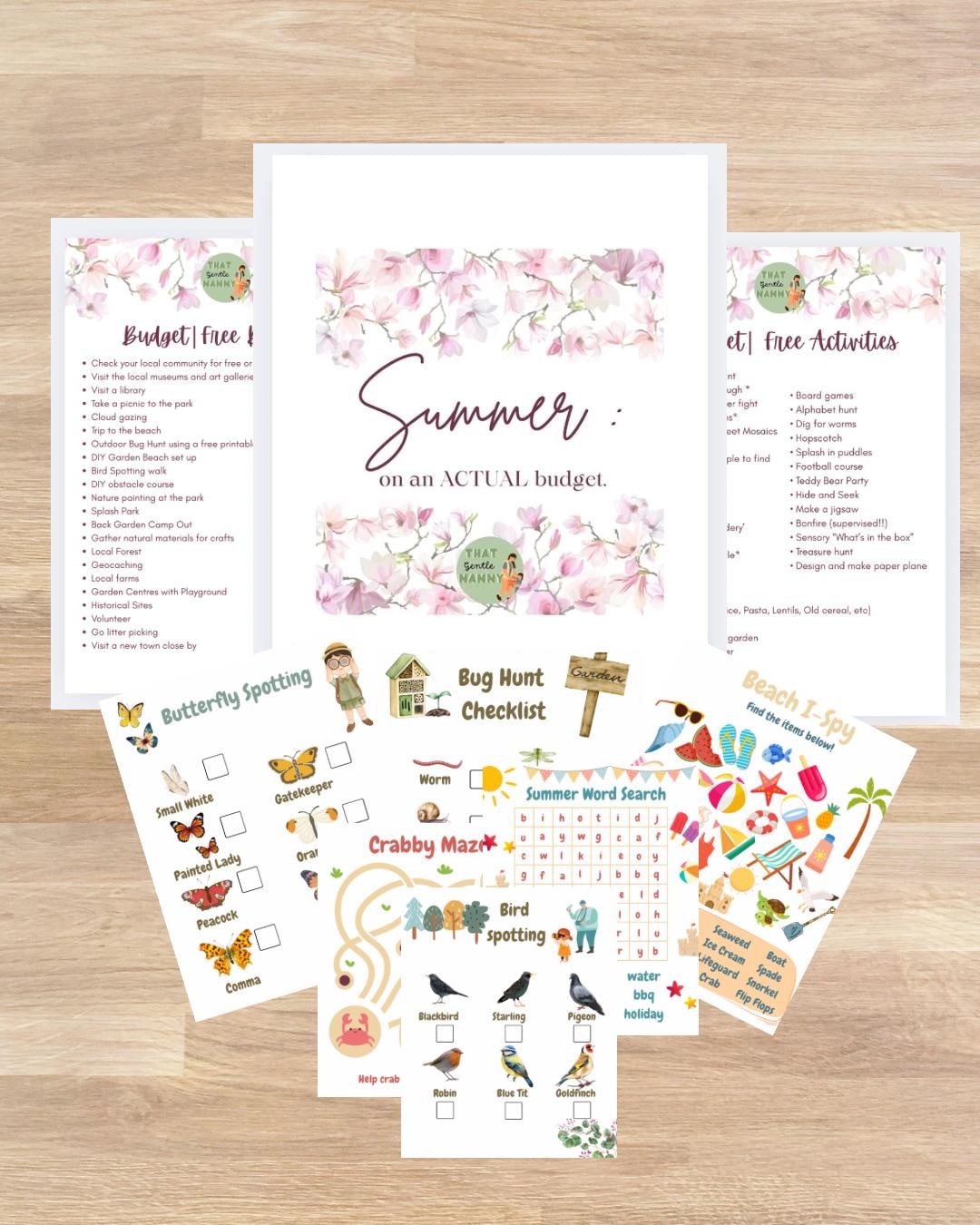 SUMMER ACTIVITY BUNDLE - Etsy