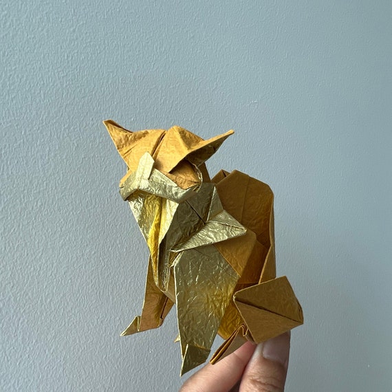Complex Origami Cat