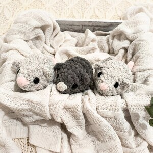 Pipsqueak the Mouse Crochet Pattern, No Sew Amigurumi Beginner Friendly ...