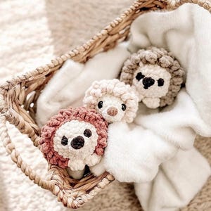 Prickles the Hedgehog CROCHET PATTERN, Amigurumi Plushie Pattern, Easy ...