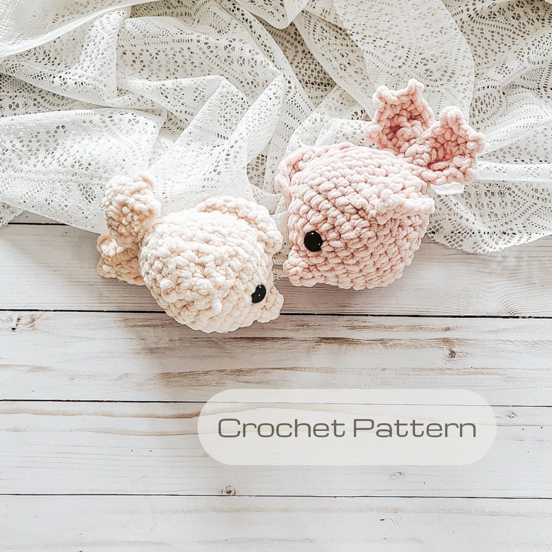CROCHET PATTERN - Fiona Fish, Amigurumi Crochet, Crochet Fish, Crochet ...
