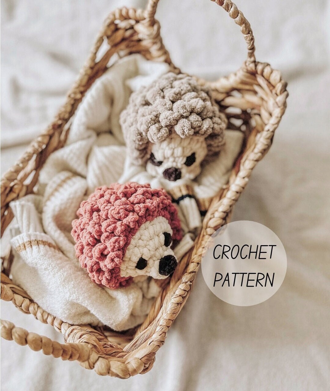 Prickles the Hedgehog CROCHET PATTERN, Amigurumi Plushie Toy Pattern ...