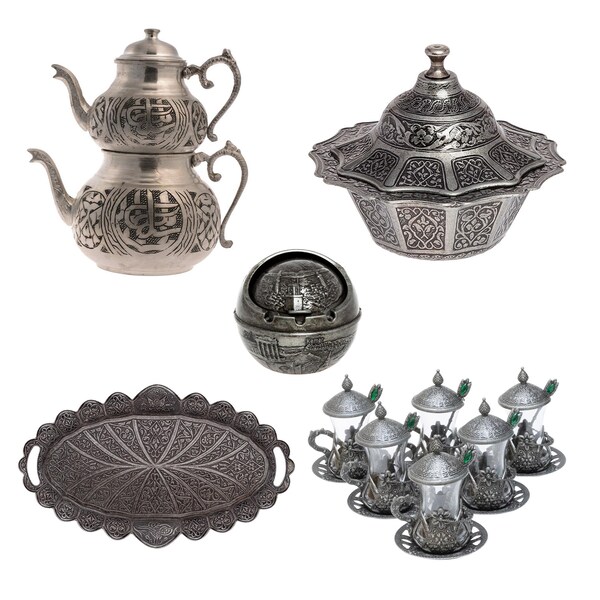 Turkish Tea Set - Etsy