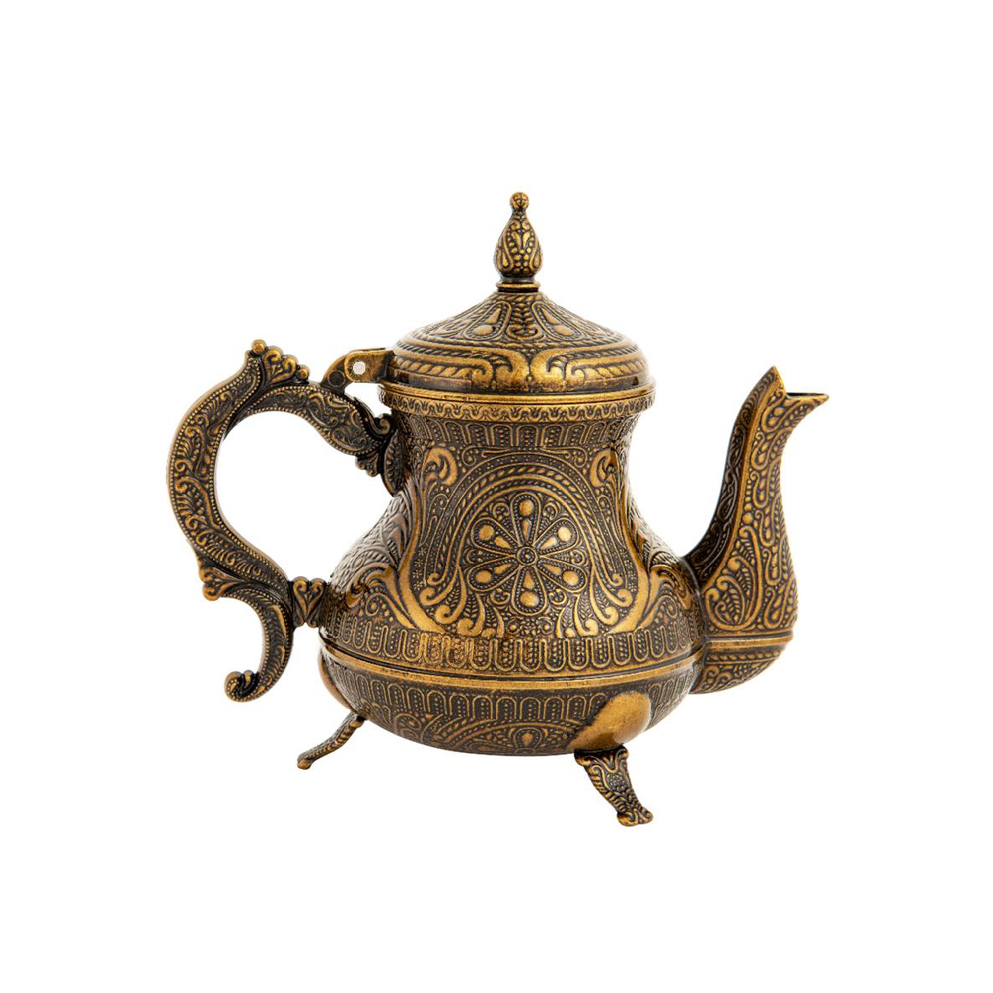 Authentic Turkish Tea Set 72 Handcrafted, Traditional 9-piece ...