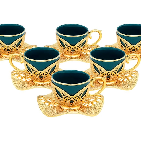 Arabic Coffee Cups Set - Etsy