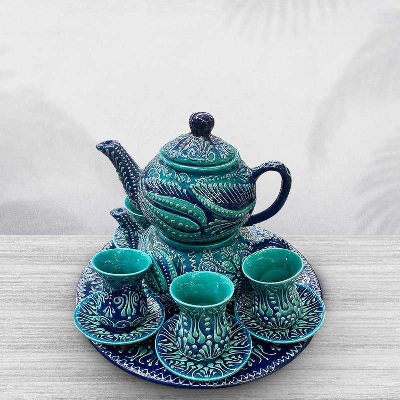 Turkish Tea Set - Etsy