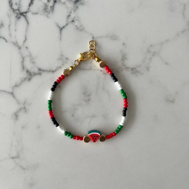 Watermelon Bracelet - Etsy