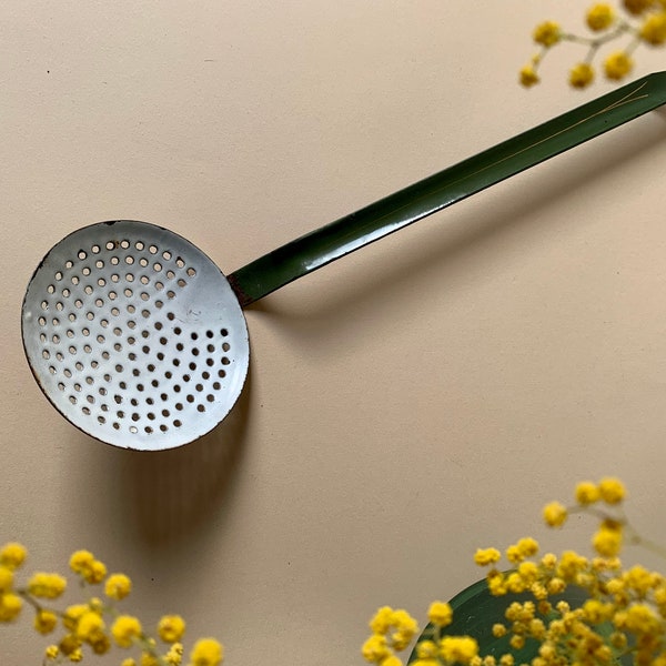 Slotted Spoon - Etsy