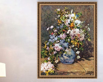 Renoir Spring Bouquet - Etsy