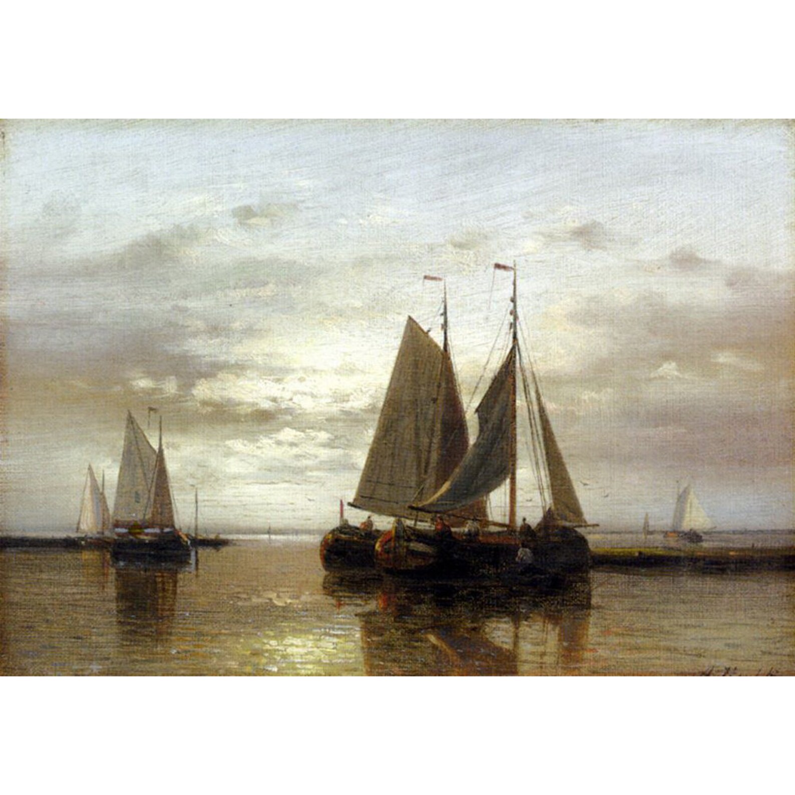 6 Boat Art Paintings in Oil on Canvas Ship Home Decor Hand - Etsy