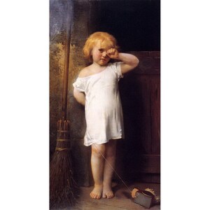 6 Hand Painted Kids Art by Léon Bazille Perrault the Flower - Etsy