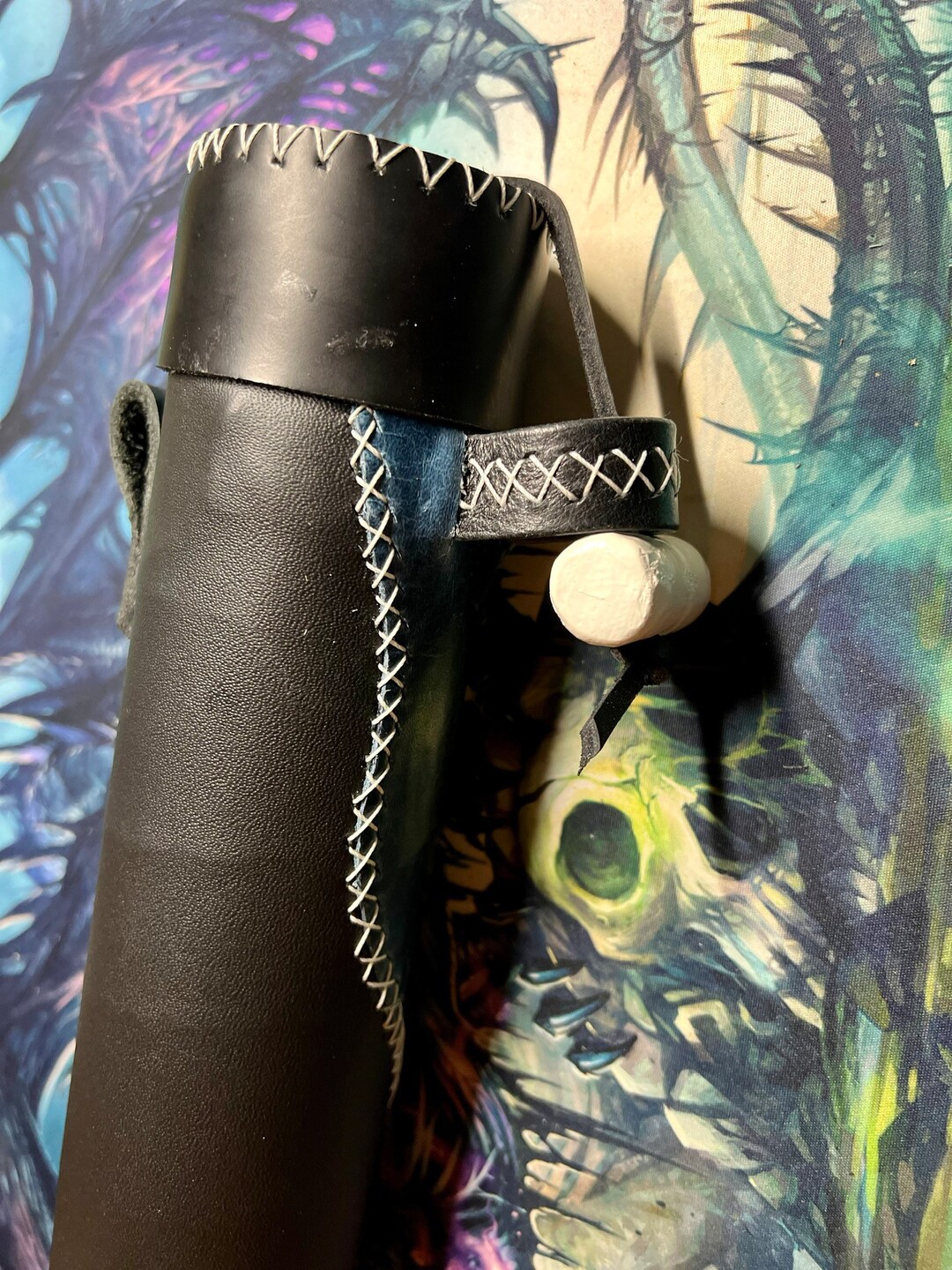 Black Blue and Yellow TCG Playmat Case - Etsy