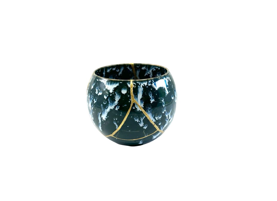 Kintsugi - Treasures of the Silk Road - Kintsugi Deep Sea Blue Dragon ...