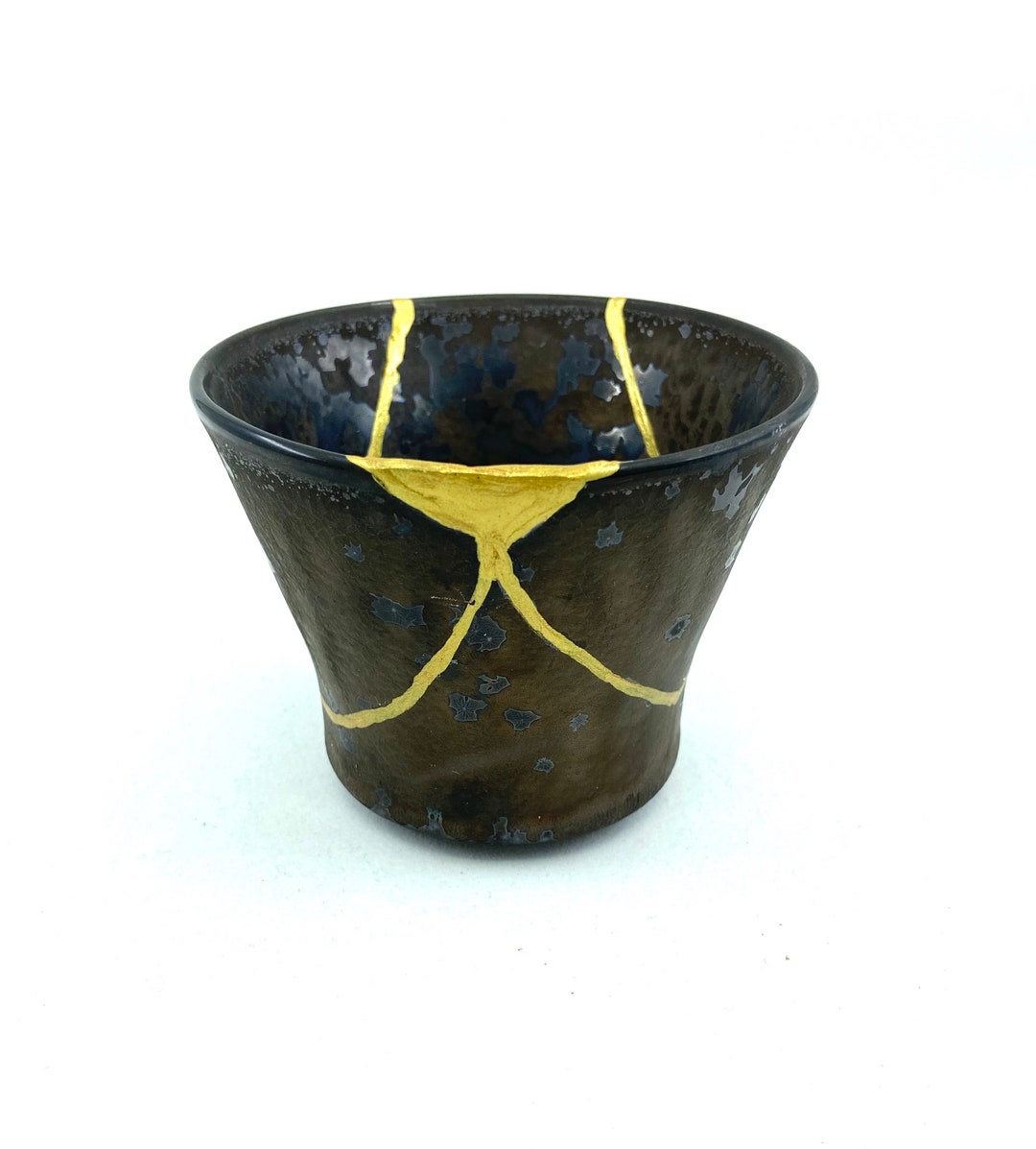 Kintsugi Teacup - Modern High Sided Teacup -dry Gold * ****display Only ...