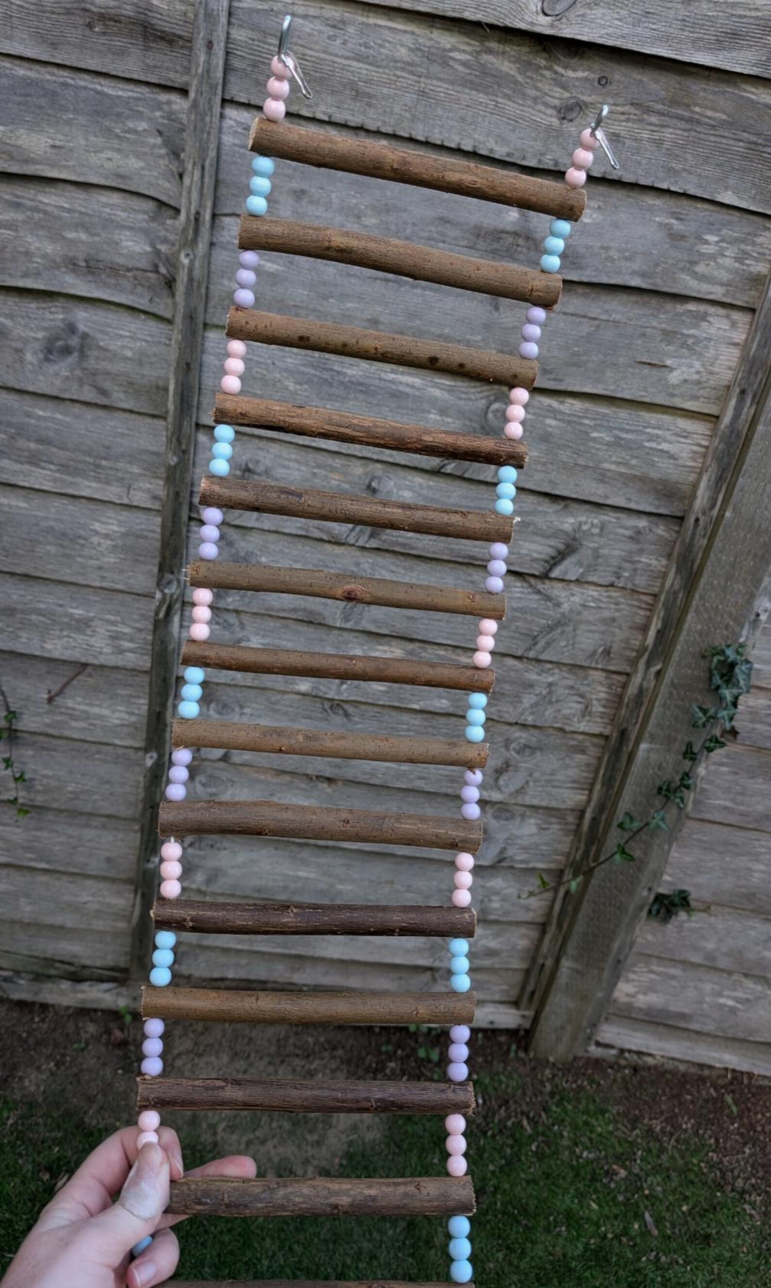 Natural Willow Pet Cage Ladder for Rats, Hamsters, Small Animals, Mice ...
