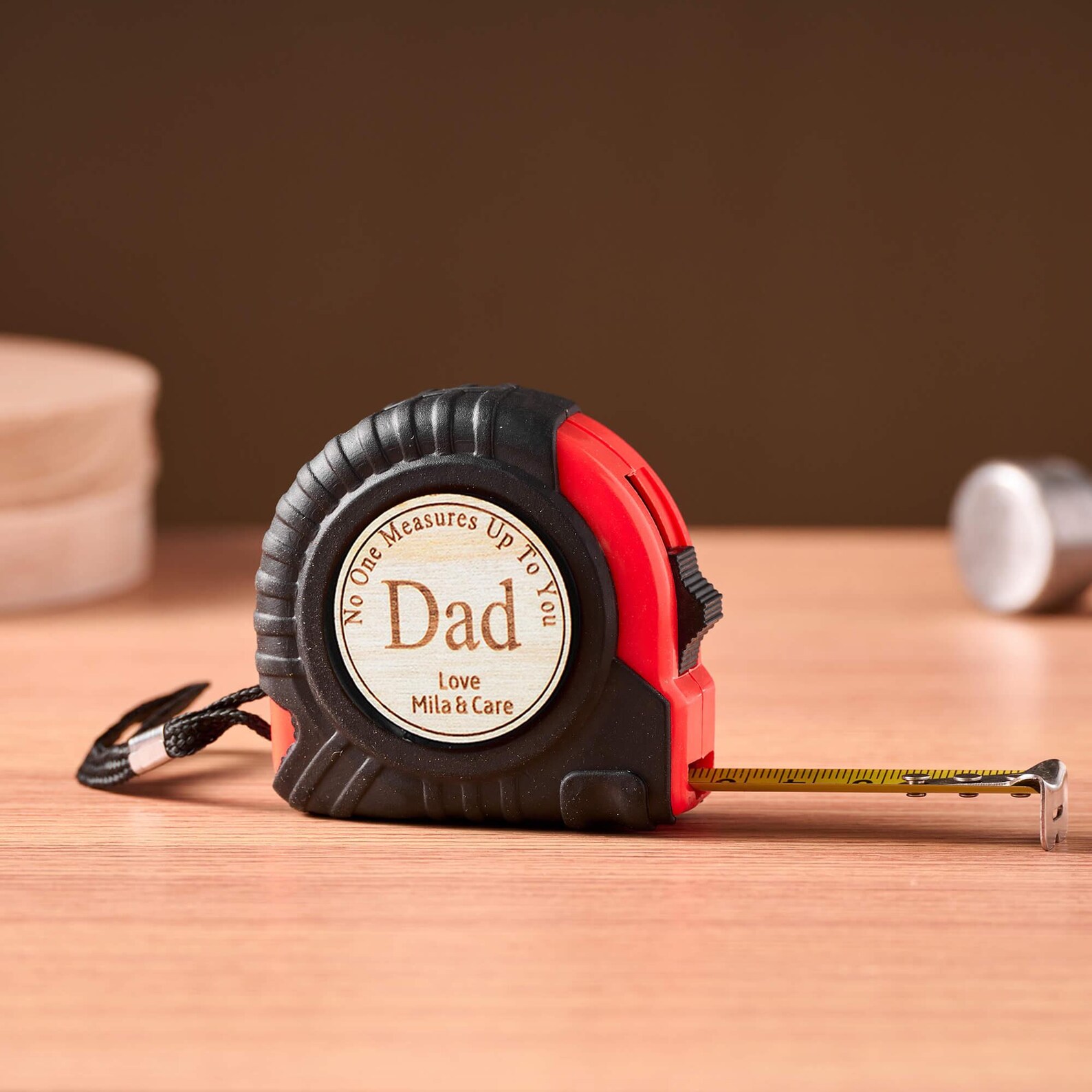 Engraved Tape Measure Personalised 3M Tape Measure DIY Gift for Dad and ...