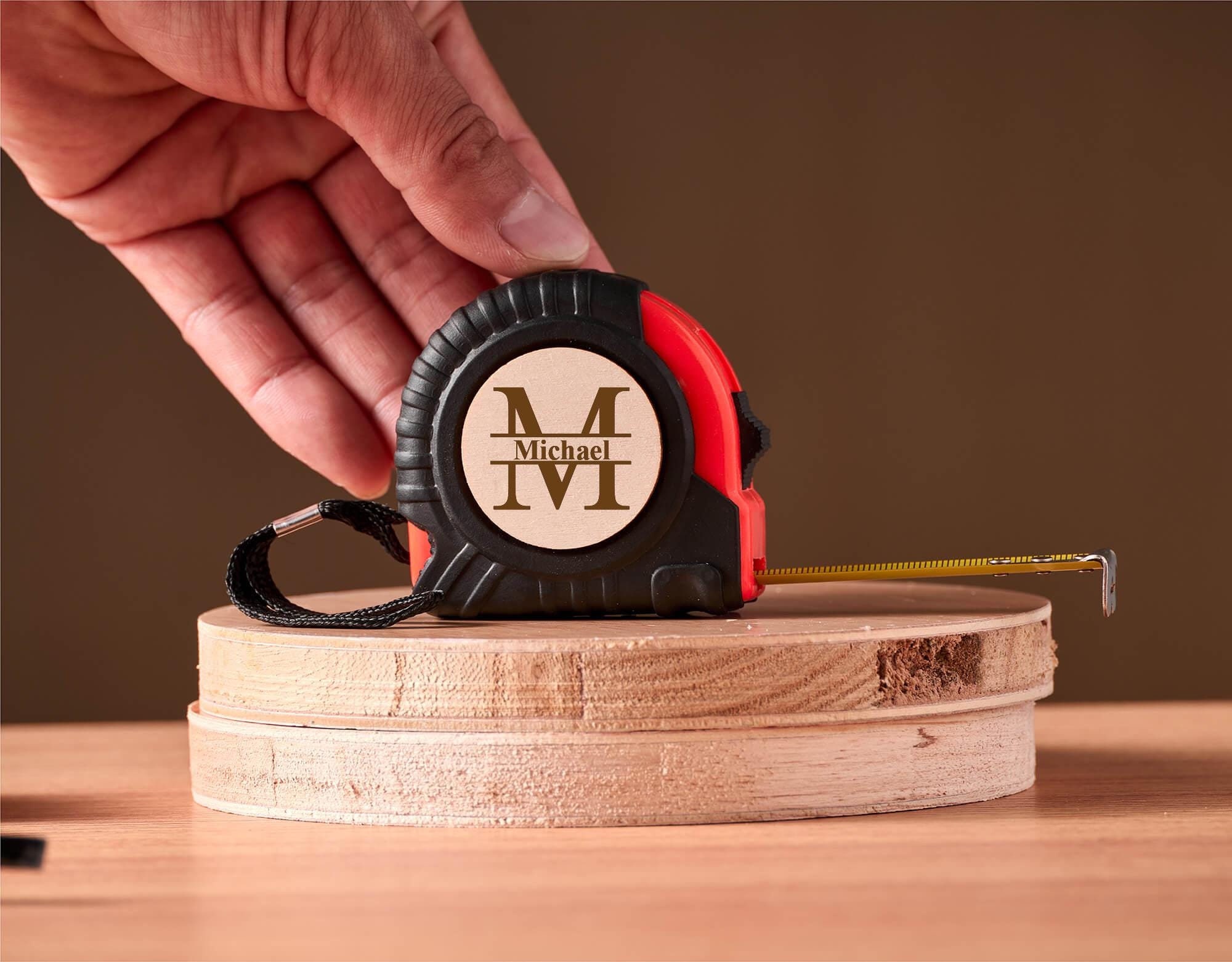 Engraved Tape Measure Personalised 3M Tape Measure DIY Gift for Dad and ...