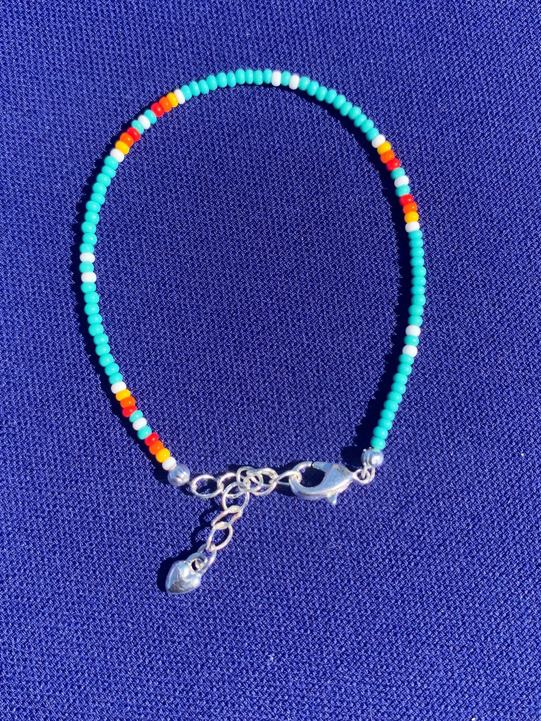 Turquoise Native American Inspired Beaded Bracelet - Etsy