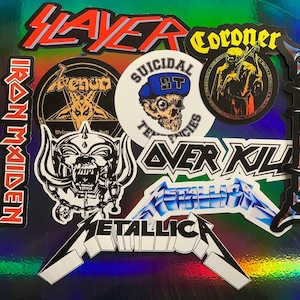 ROCK, Heavy Metal, Rock Bands, 80's, Punk Rock, Laptop Stickers ...