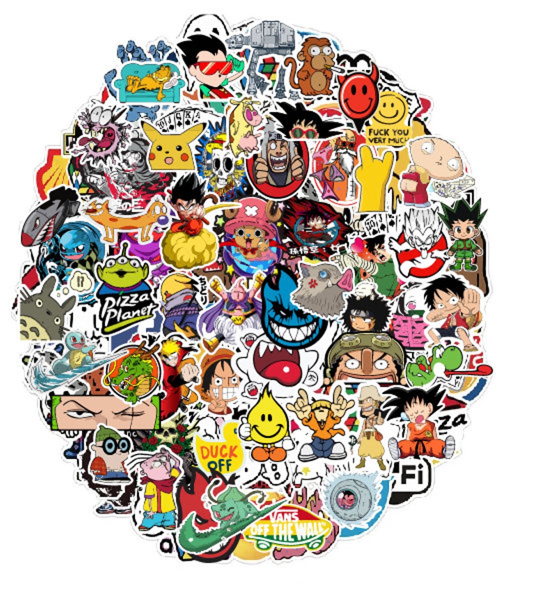 50 PCS Cool Skateboard Stickers,brand Stickers for Teens Adults ...