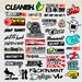 Jdm 26 Random Car Sticker Decal Pack Car Window Stickers for Jdm ...