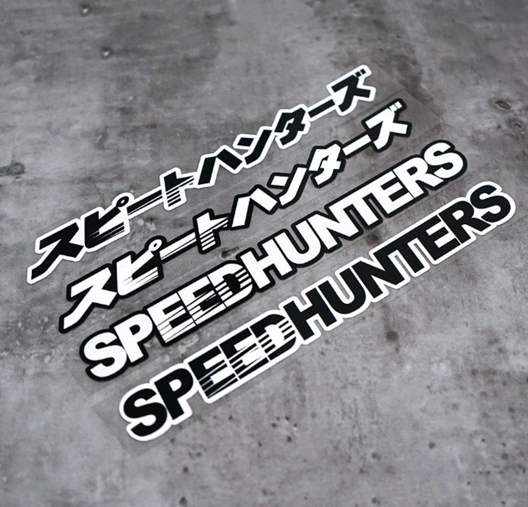 Jdm Speed Hunter Car Sticker Decal Pack Car Window Stickers for Jdm ...