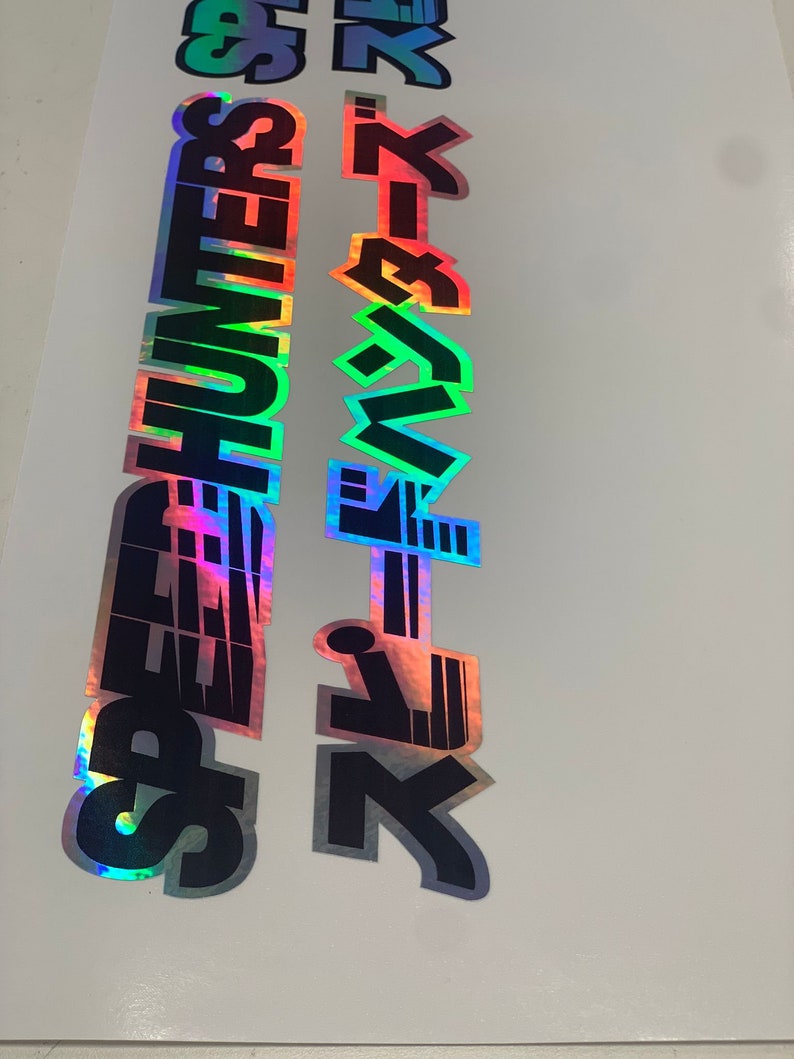 Jdm Speed Hunter Car Sticker Decal Pack Car Window Stickers - Etsy