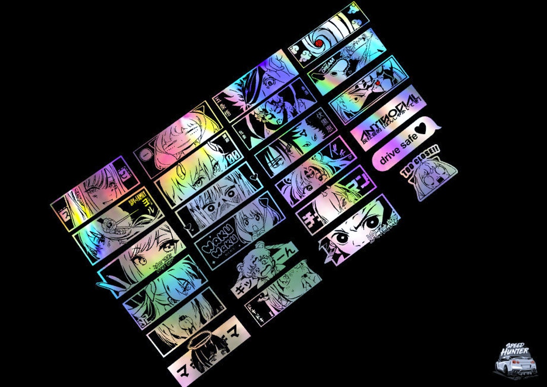 Jdm 24 Car Sticker Decal Pack Car Window Stickers for Jdm - Etsy